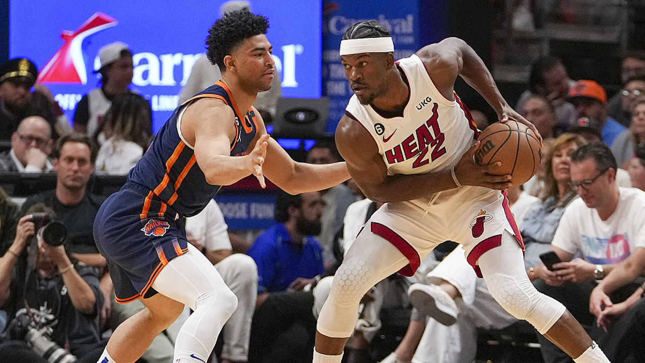 22-23赛季NBA季后赛 热火vs尼克斯G2 比赛重播